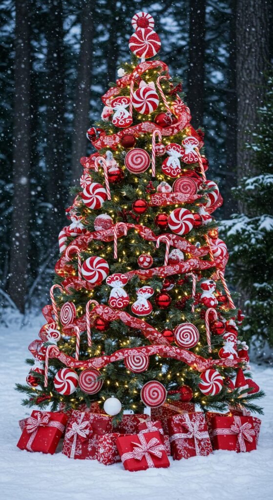 26 Gorgeous Snowy Christmas Tree Ideas for a Frosty Wonderland – Magcella