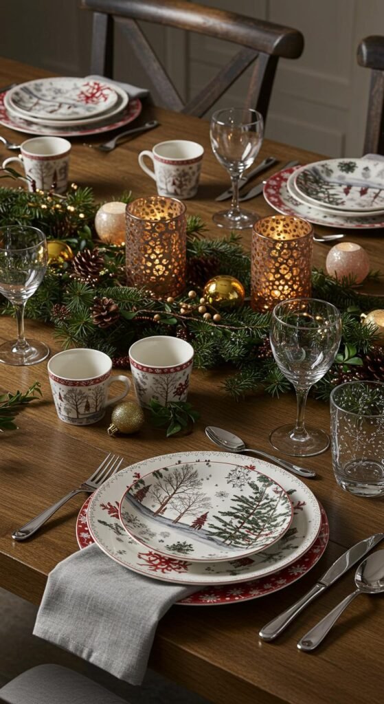 26 Gorgeous Christmas Buffet Table Ideas That Impress Guests – Magcella