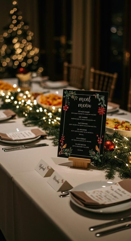26 Gorgeous Christmas Buffet Table Ideas That Impress Guests – Magcella